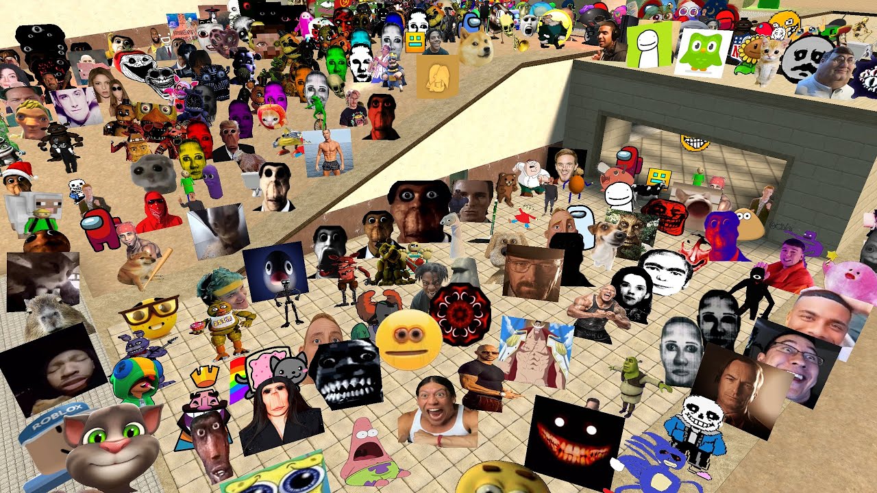 Too Much Nextbots !! (Part 44) - YouTube