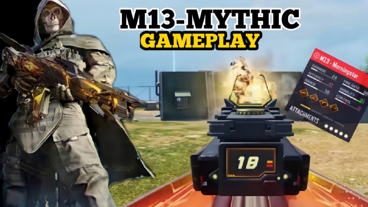 *MYTHIC* M13 MORNING STAR GAMEPLAY + GHOST AZRAELIN GAMEPLAY | CODM ...