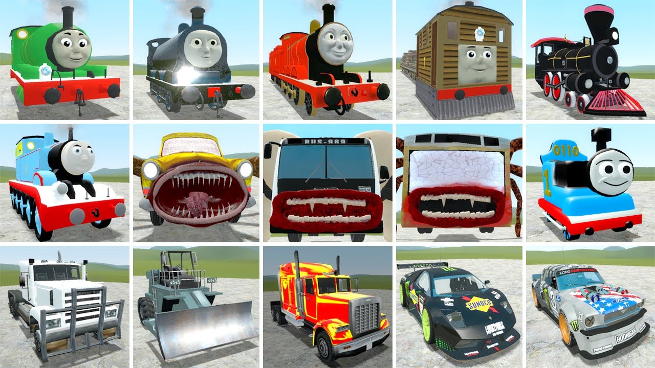 NEW CURSED THOMAS AND FRIENDS, CURSED DOUGLAS & GORDON THE TRAINS ...