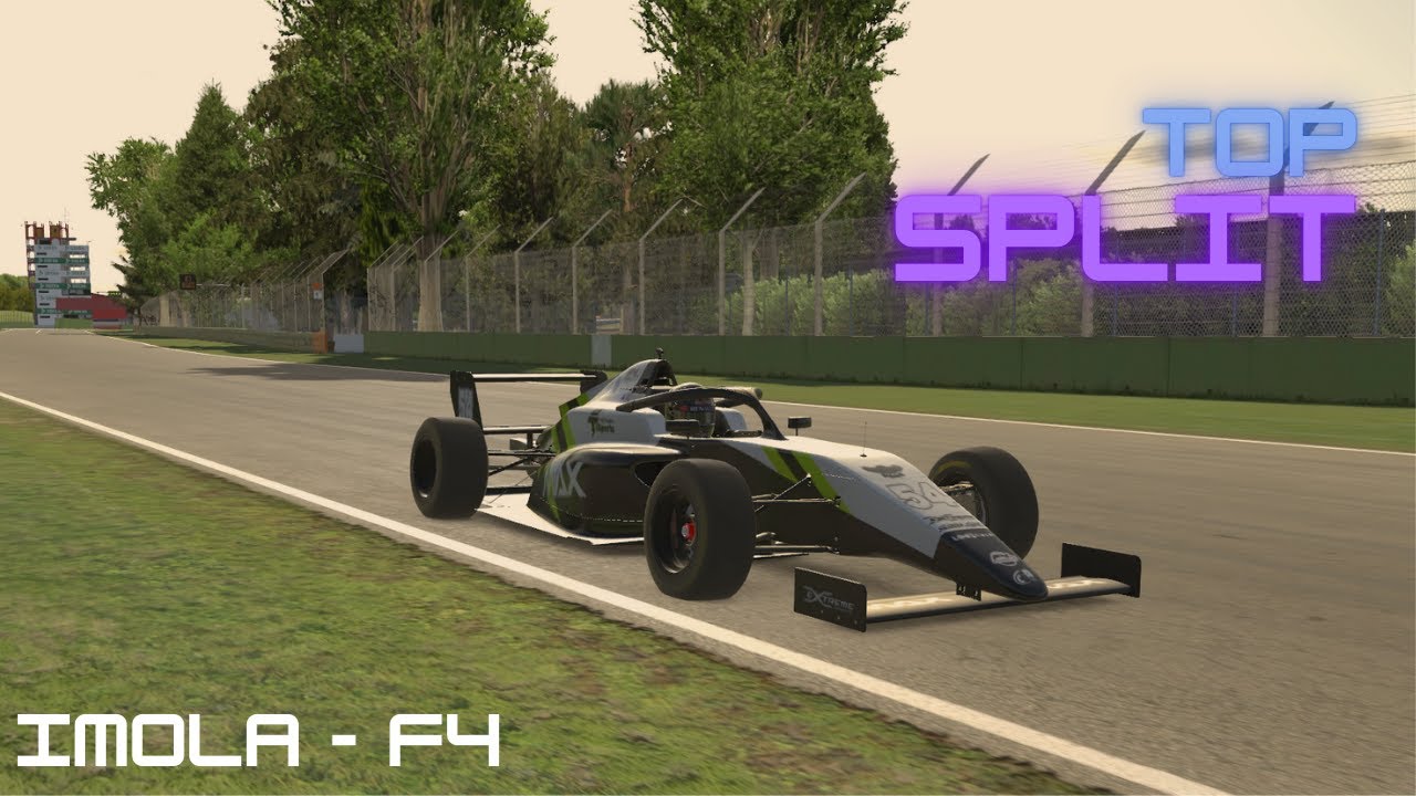 F4 IMOLA TOP SPLIT- IRACING - YouTube