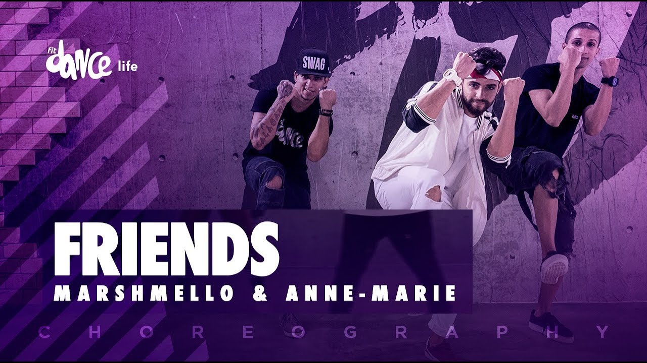 Friends - Marshmello & Anne-Marie | FitDance Life (Choreography) Dance ...