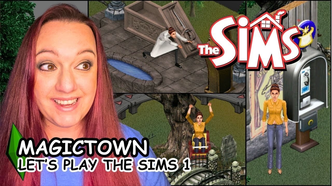 Livin' My Best Life in Magic Town! Part 1 | Let's Play The Sims 1 - YouTube
