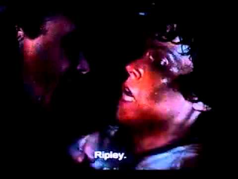 Aliens deleted scene Ripley Burke Cocooned - YouTube