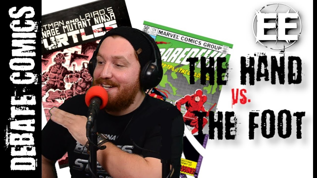 The Hand vs. The Foot Clan! - DEBATE COMICS - YouTube
