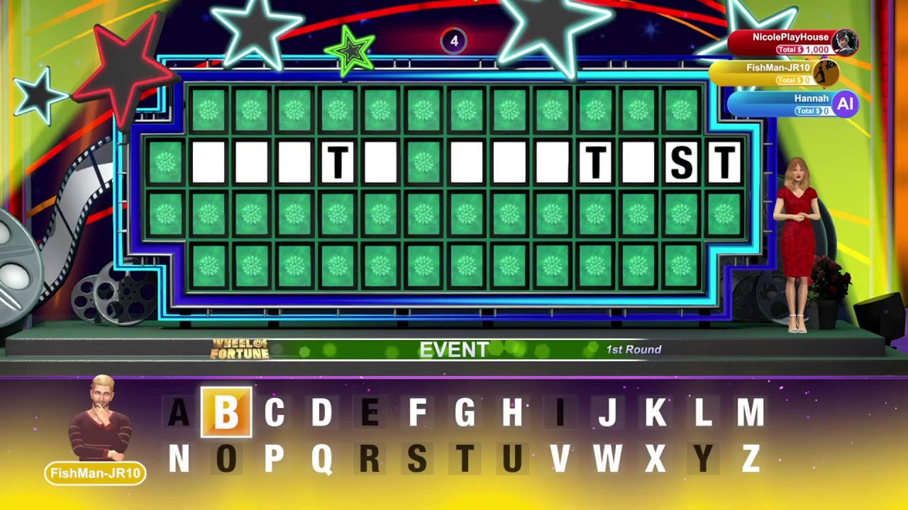 WHEEL OF FORTUNE WORD CHALLENGE - YouTube