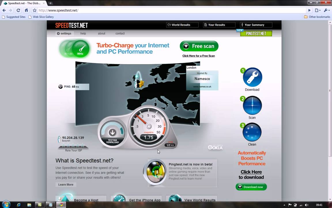 Windows 7 And Google Chrome Browser - YouTube