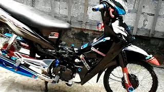 Honda Wave 100 Red Setup