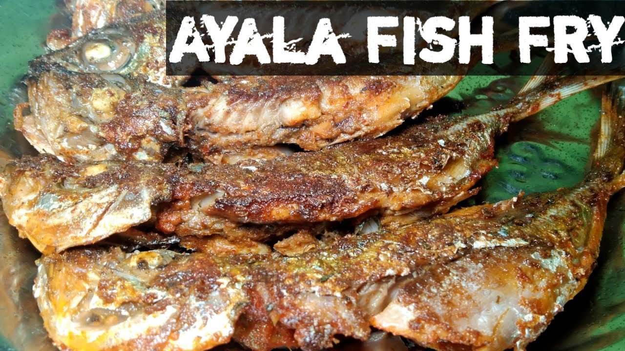 Ayala Fish Fry | Mackerel Fish Fry | Spicy Fish Fry | Aarif notes - YouTube