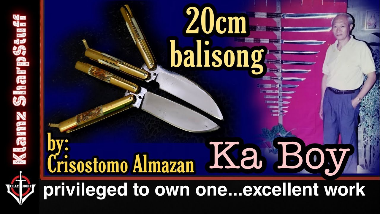 Balisong Batangas: 20cm labaja and wharncliffe by Ka Boy Balisong ...