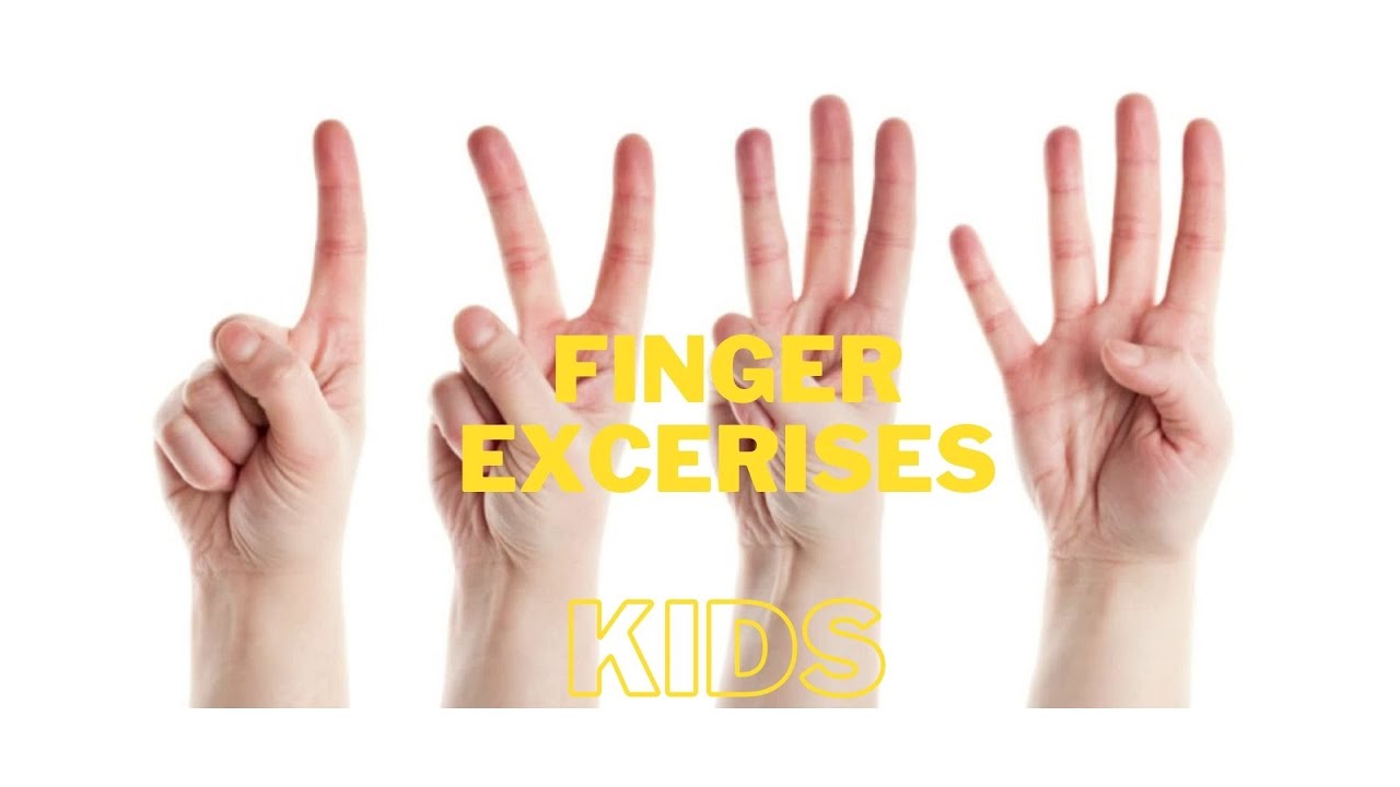Finger Exercises for Kids - YouTube