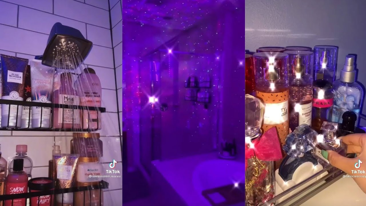 aesthetic shower routines || tiktok compilation - YouTube