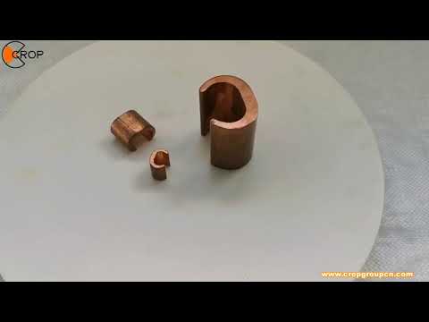C type copper connector - YouTube
