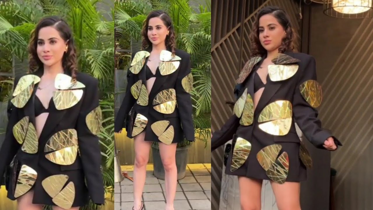 Urfi Javed With Her New Dress in Unique Style Looks Stunning in Net ...