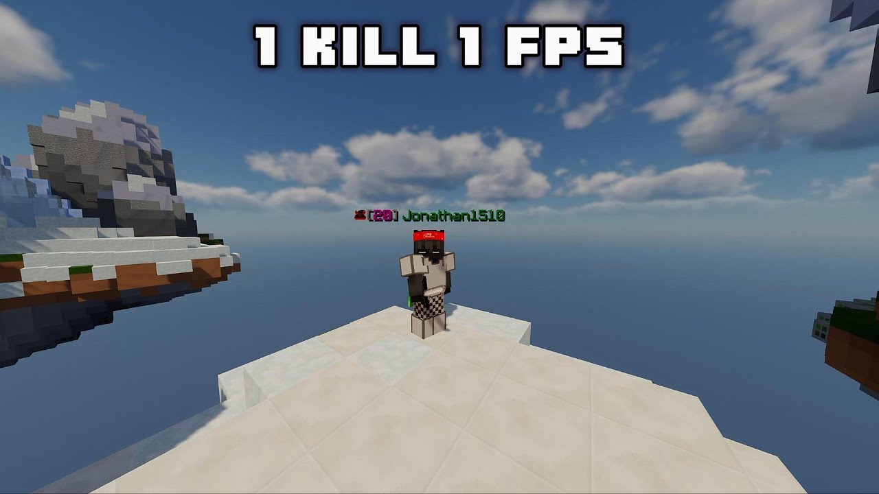 1 KILL = 1 FPS EN MINECRAFT! - YouTube