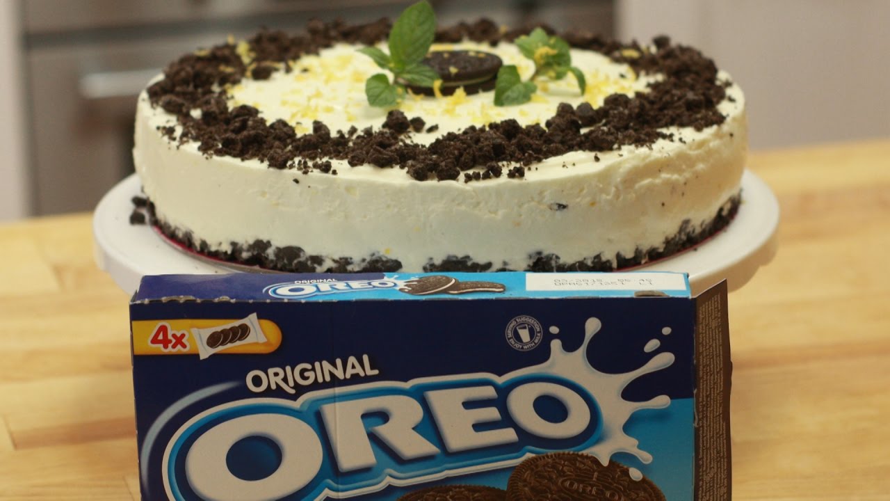 Pyszny sernik cytrynowy z Oreo, jak zrobić sernik na zimno - YouTube