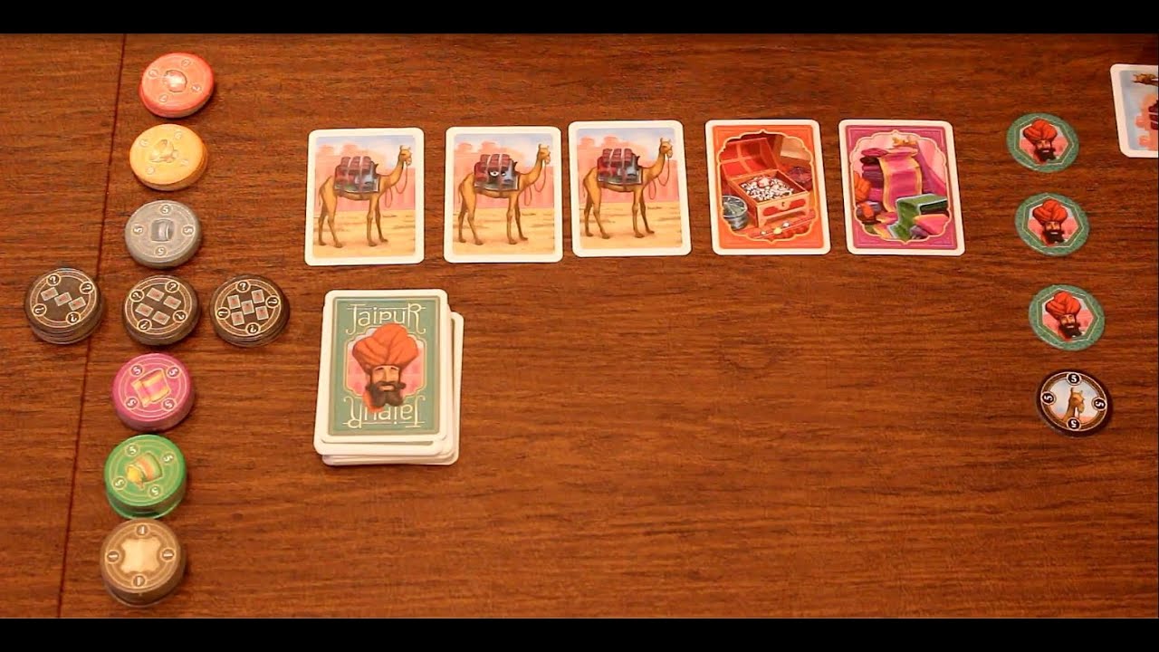 Table For Two Show - S02xE04 - Jaipur Two Player Game Reviews! - YouTube