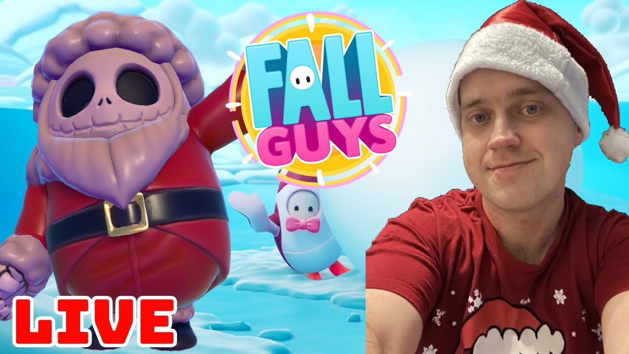 🔴 LIVE - SANTA JACK GETTING FALL GUYS CROWNS THIS CHRISTMAS SEASON ...