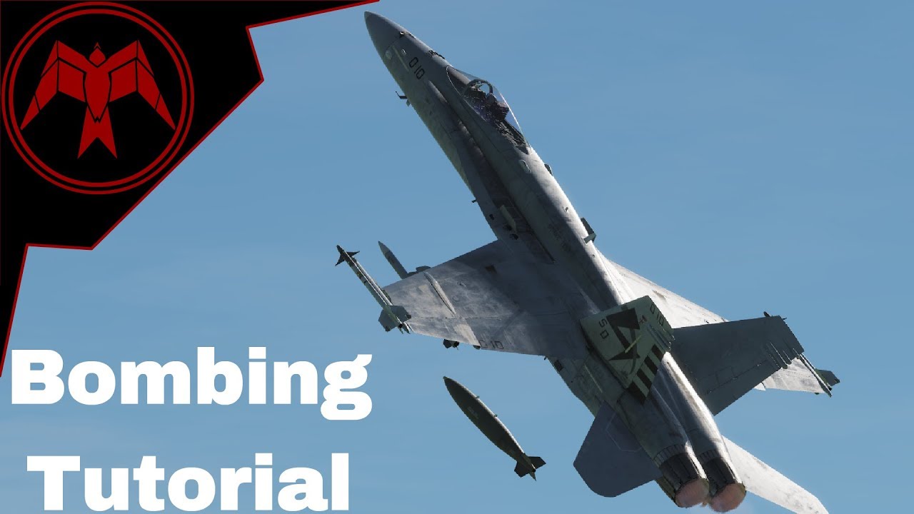 DCS F/A-18c Hornet LOFT, AUTO and CCIP bombing Tutorial - YouTube
