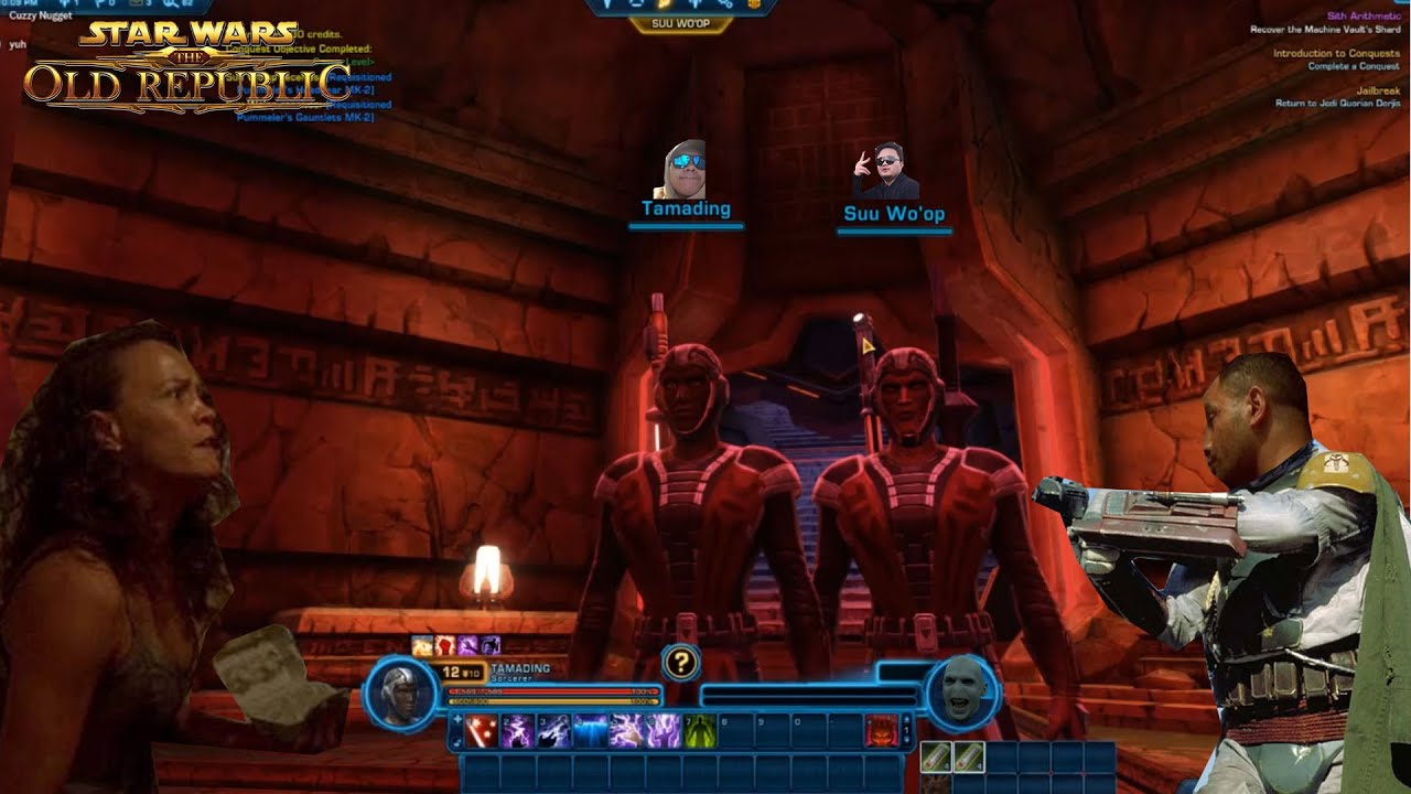 Rugby Helmet Goes Hard ASF: STAR WARS The Old Republic (Gameplay 1 ...