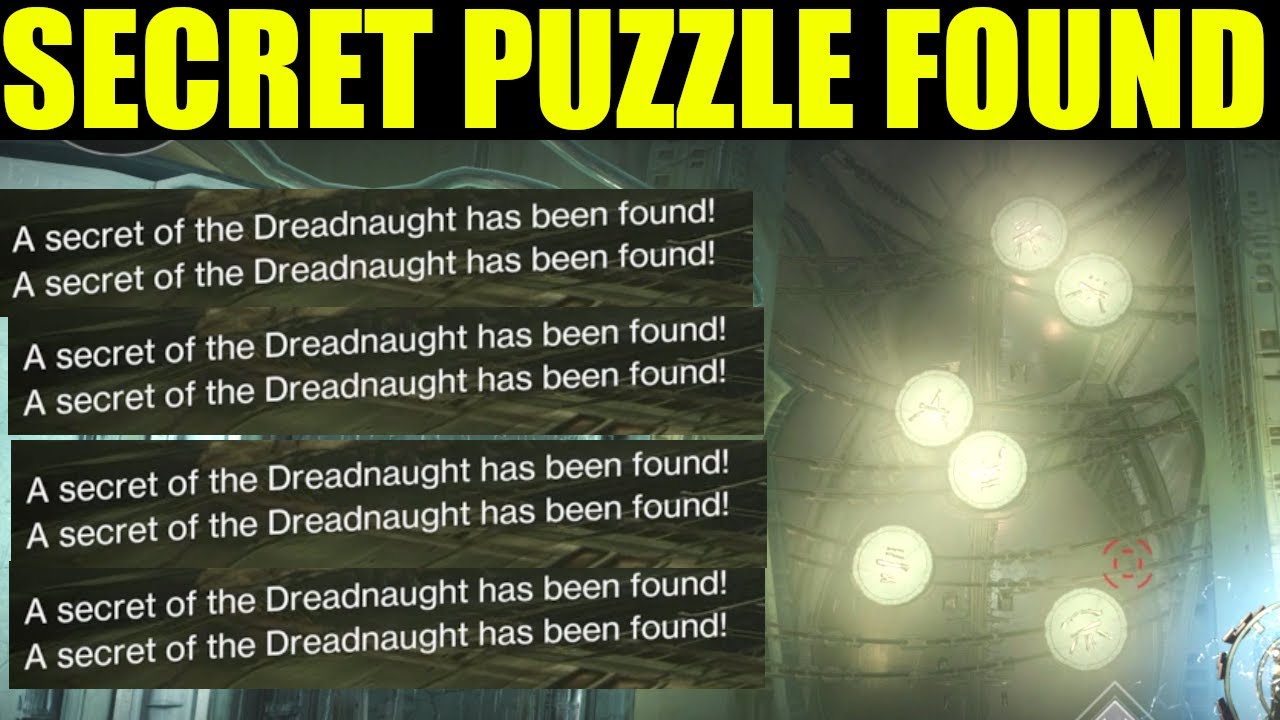 A secret to the dreadnaught has been found | Destiny 2 Secret ...