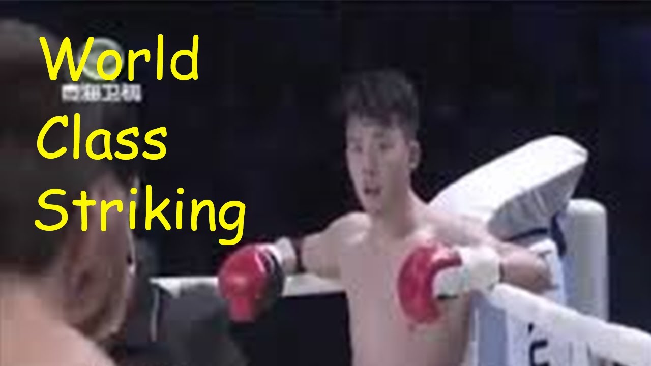 Elite Sanda Fighter Breakdown - Wang Weihao - YouTube