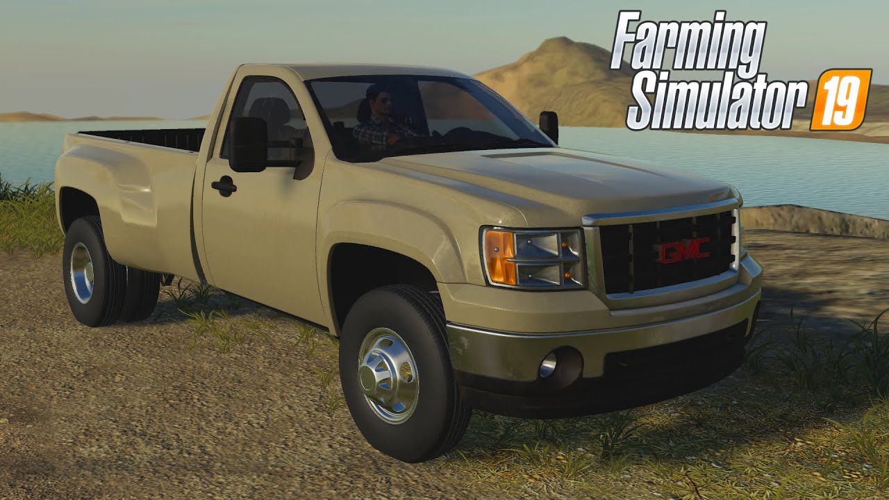 FS19 - 2009 GMC Sierra 3500 - Car mod for Farming Simulator 2019 - YouTube