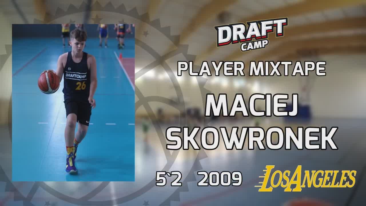 Maciej Skowronek Draft Camp Player Mixtape 2021 - YouTube
