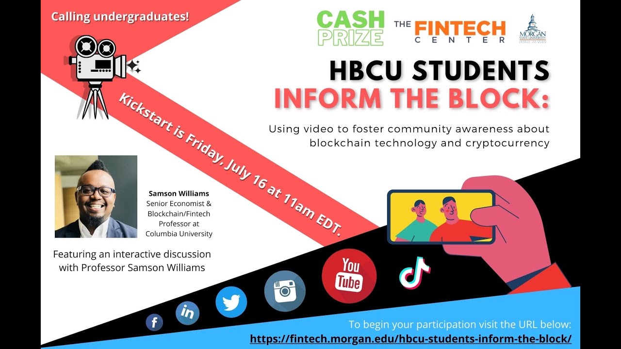 HBCU Students Inform the Block Kickstart - YouTube