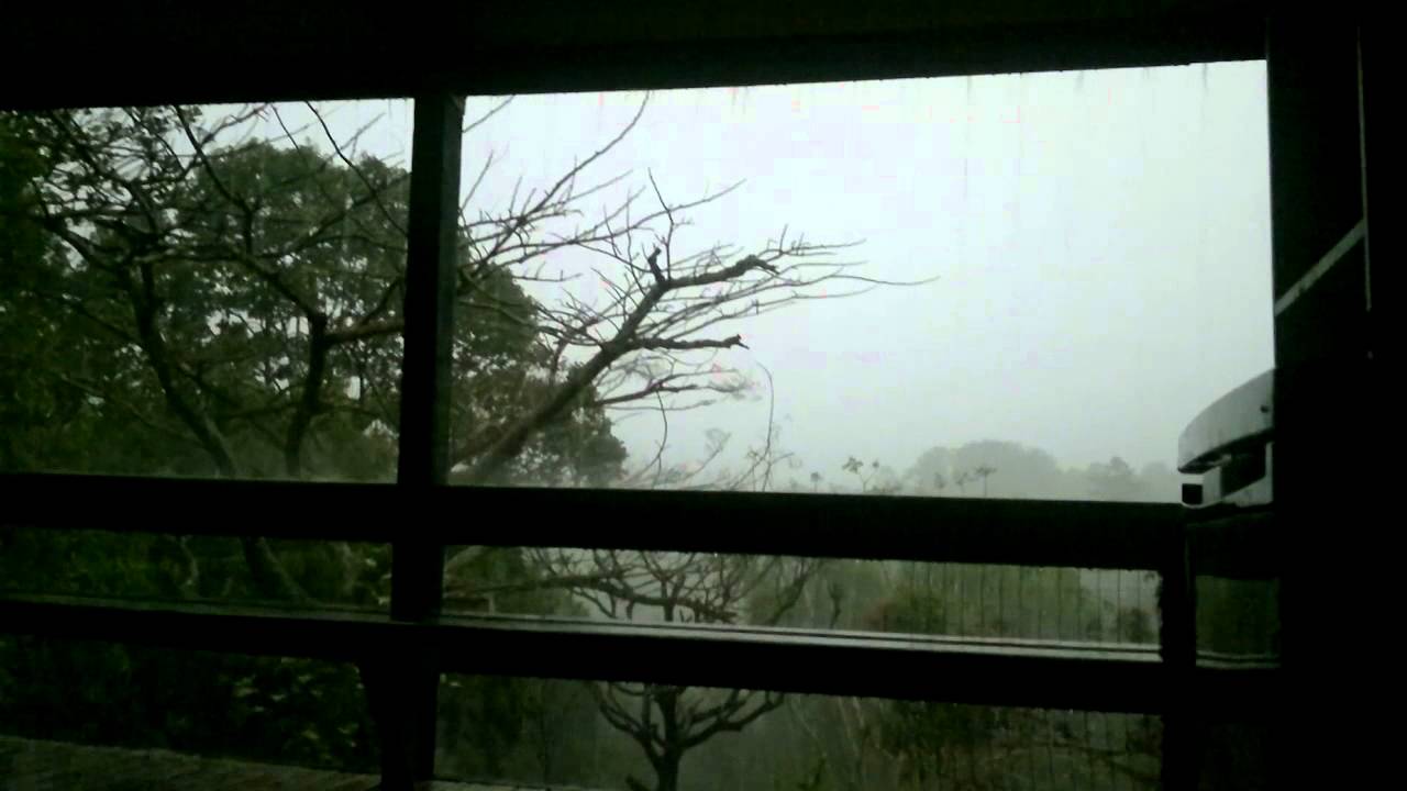 Huge storm outside my house - YouTube
