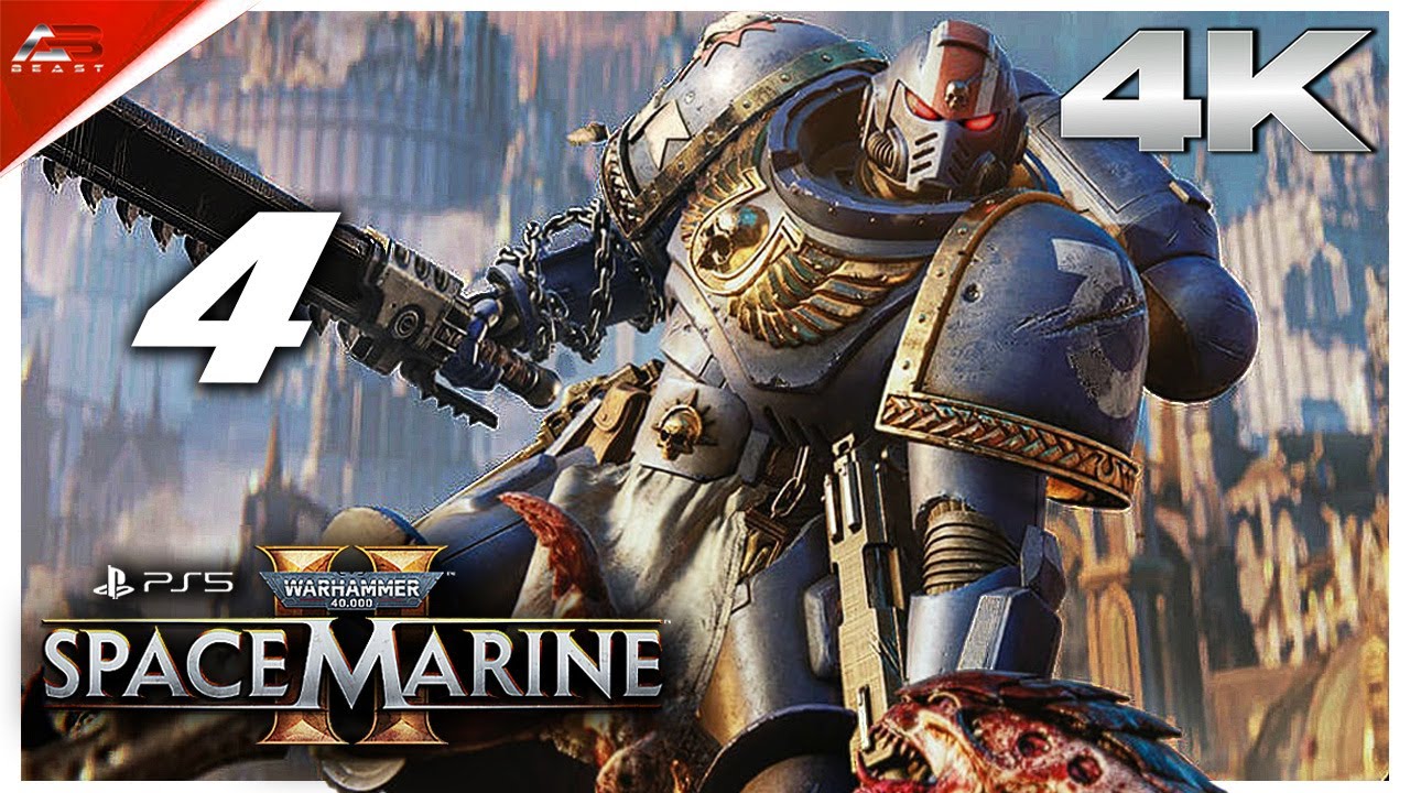 Warhammer 40K Space Marine 2 PS5 - PART 4 - PROJECT AURORA - Malayalam ...