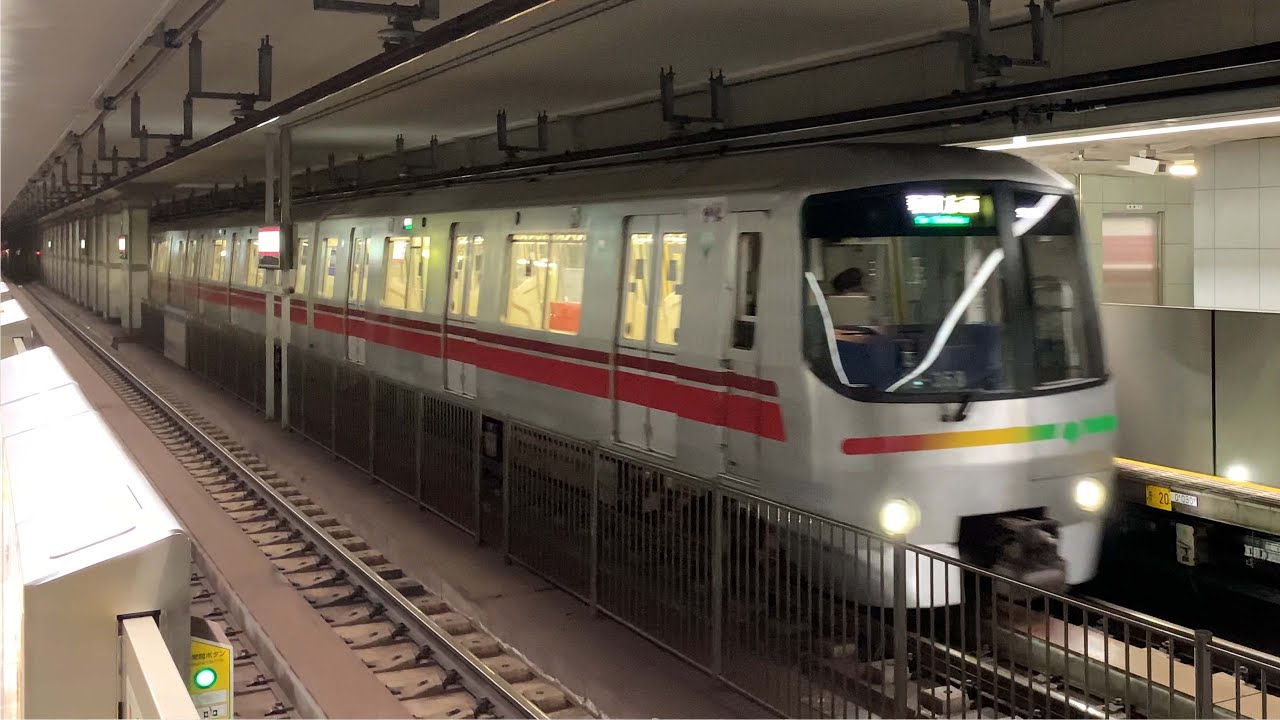 都営12-000形 （都庁前） / Toei Subway Oedo Line 12-000 series Tochomae.Tokyo ...