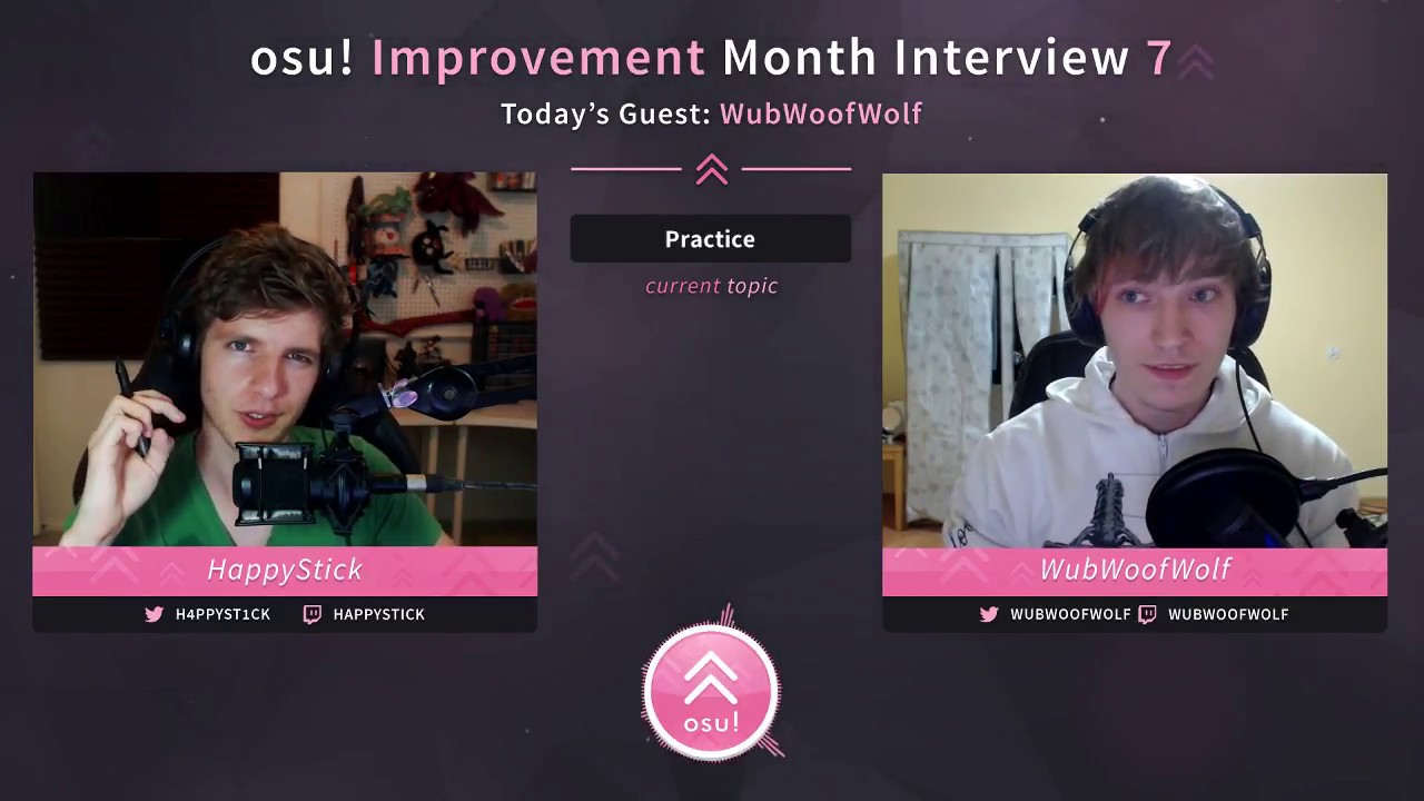WubWoofWolf Interview - HappyStick osu! Improvement Month - YouTube