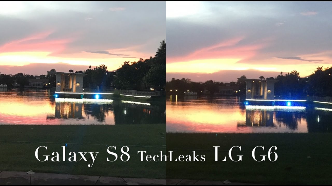 SAMSUNG GALAXY S8 vs LG G6 LOW LIGHT STILL IMAGES TEST - YouTube
