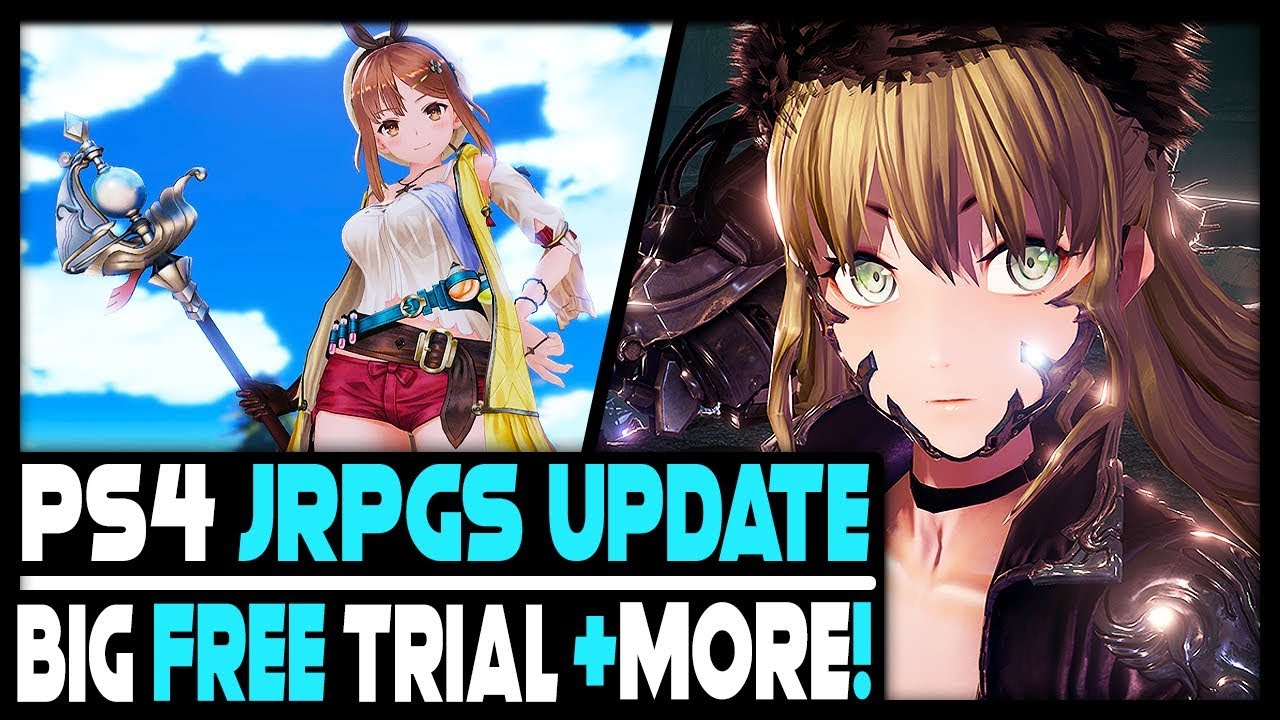 PS4 JRPG UPDATE - BIG FREE TRIAL + MORE! - YouTube