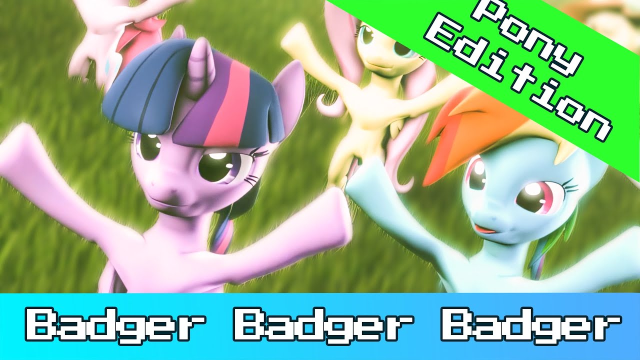 Badger Badger Badger (Pony Edition) - YouTube