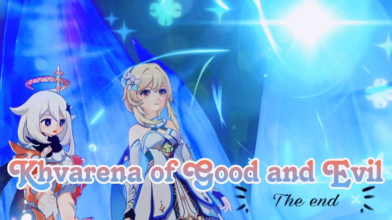Genshin impact | walkthrough khvarena of good and evil the end - YouTube