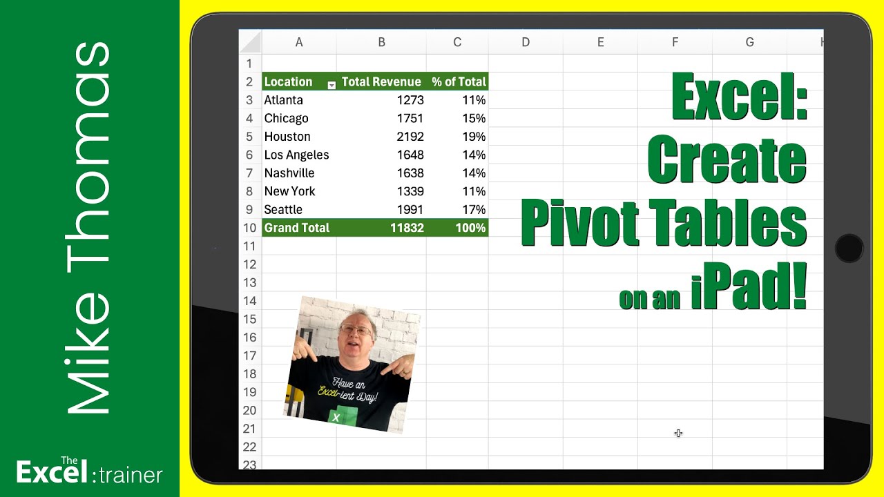 At Last! You Can Now Create Pivot Tables in the Excel for iPad App ...