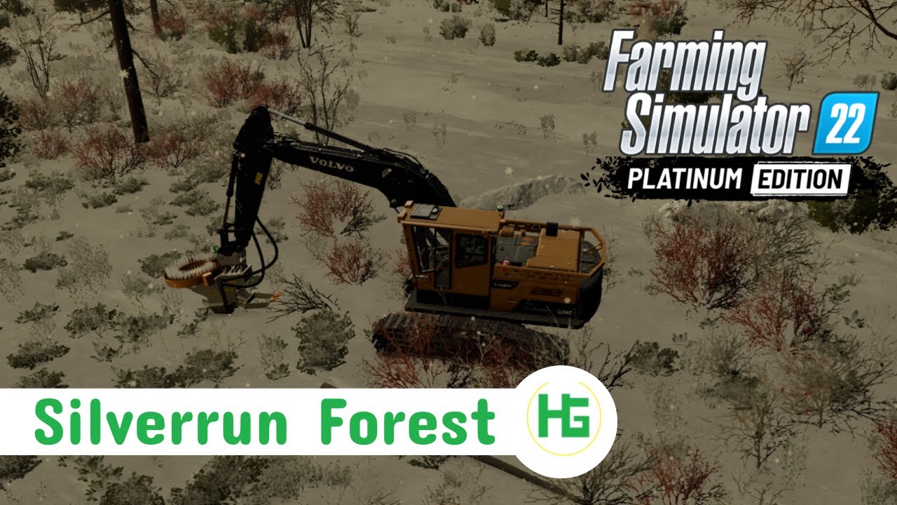 Planting New Trees, FS22 Platinum Edition Timelapse Silverrun Forest #5 ...