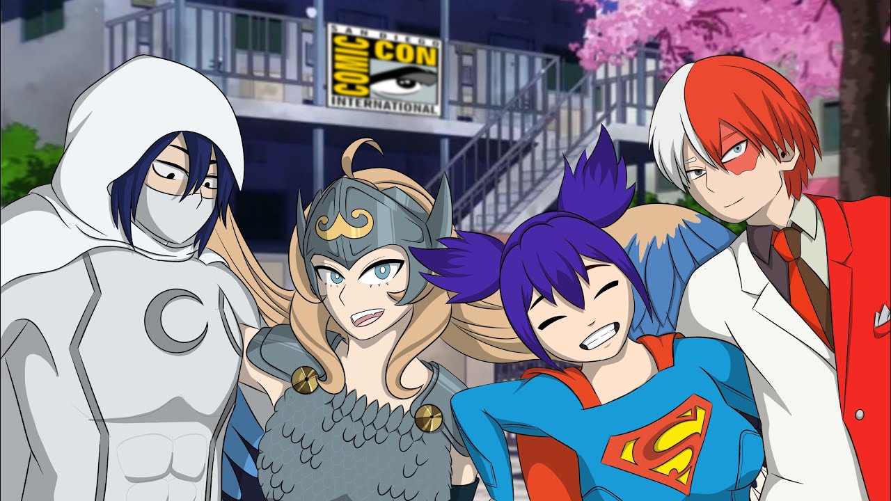 Speedpaint Comic Con 2022 x mha - YouTube