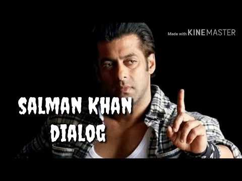 Salman Khan wanted dialog status