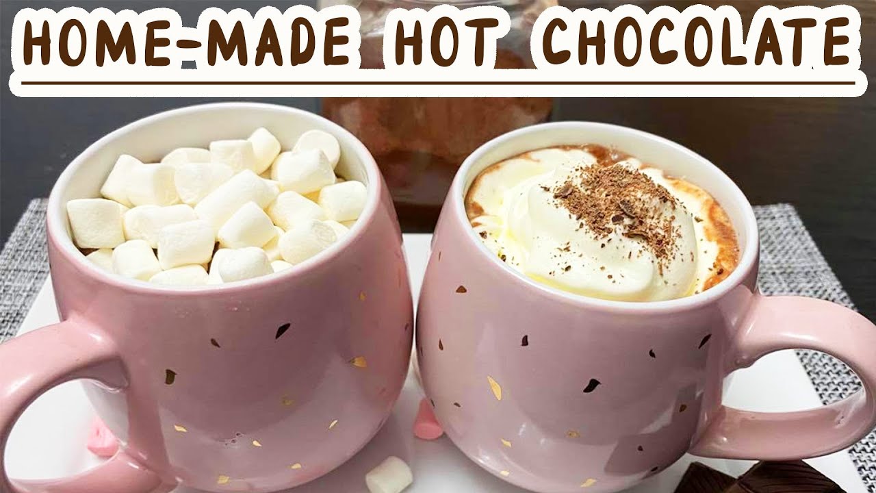 Simple and Easy Homemade Instant Hot chocolate Mix Recipe | Rich Creamy ...