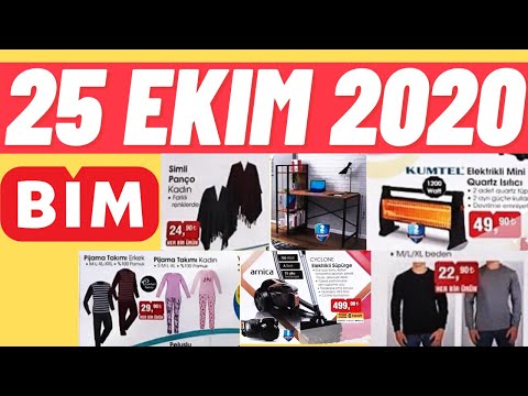 BİM 25 EKİM 2020 AKTÜEL ÜRÜN | İLK VE TEK | TAHMİN DEĞİL GERÇEK