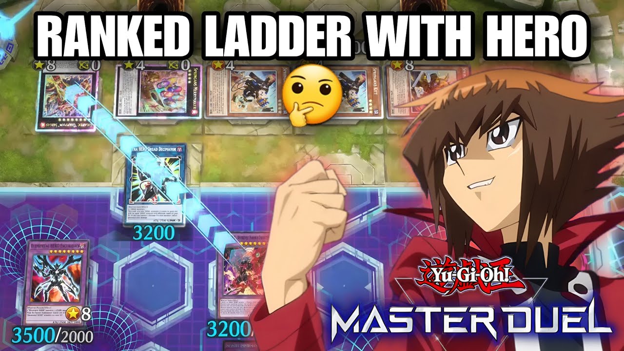 |HERO| Ranked DIAMOND Ladder Season 18 [Yu-Gi-Oh! Master Duel] - YouTube