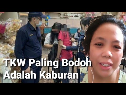 TKW KABURAN ADALAH TKW PALING BODOH DAN TKW YANG AJAK KABUR ITU ADALAH BISIKAN SYETAN