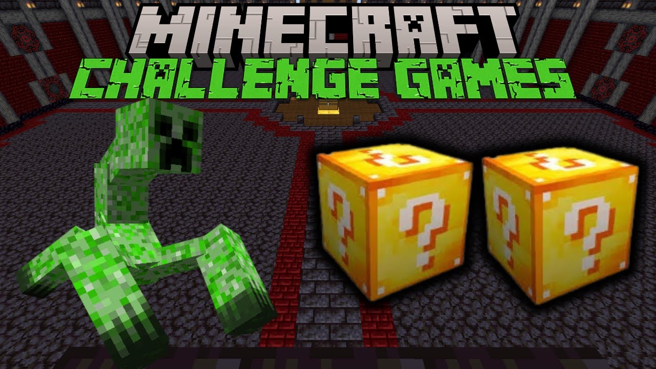 Minecraft: Creeper Skeleton CHALLENGE GAMES - Lucky Block Mod - Modded ...