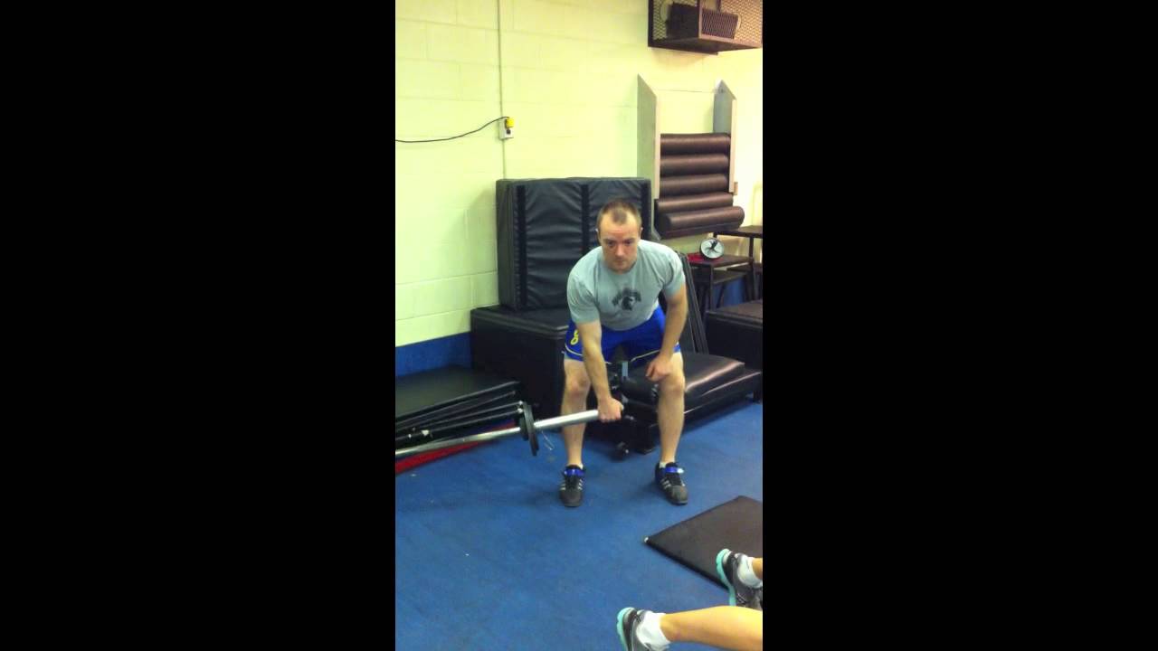 Single Arm Landmine Row - Viking Strength Systems - YouTube