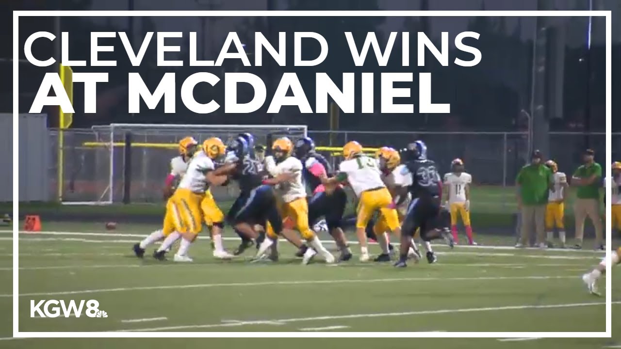 Cleveland wins on the road against McDaniel | Friday Night Football ...