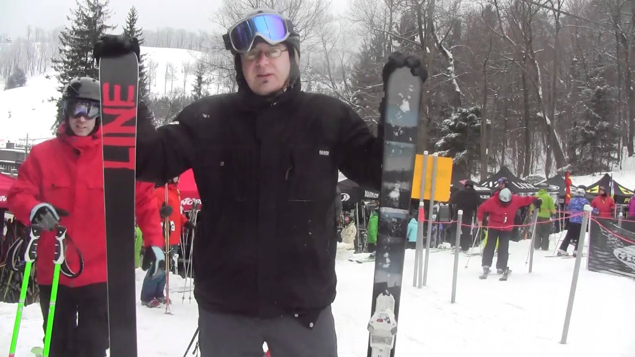 2012-2013 Line Prophet 85 Ski Review - YouTube