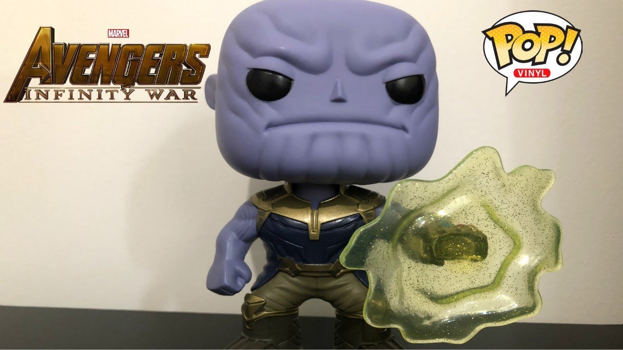 Funko POP! - Avengers Infinity War - Thanos With Mind Stone [360 Degree ...