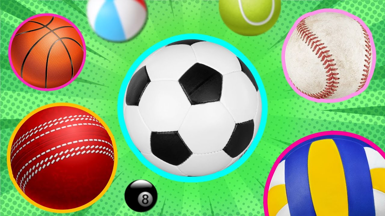 AMAZING Sports Balls For Everyone |Learn | Kids | Pre-school | Toddlers ...